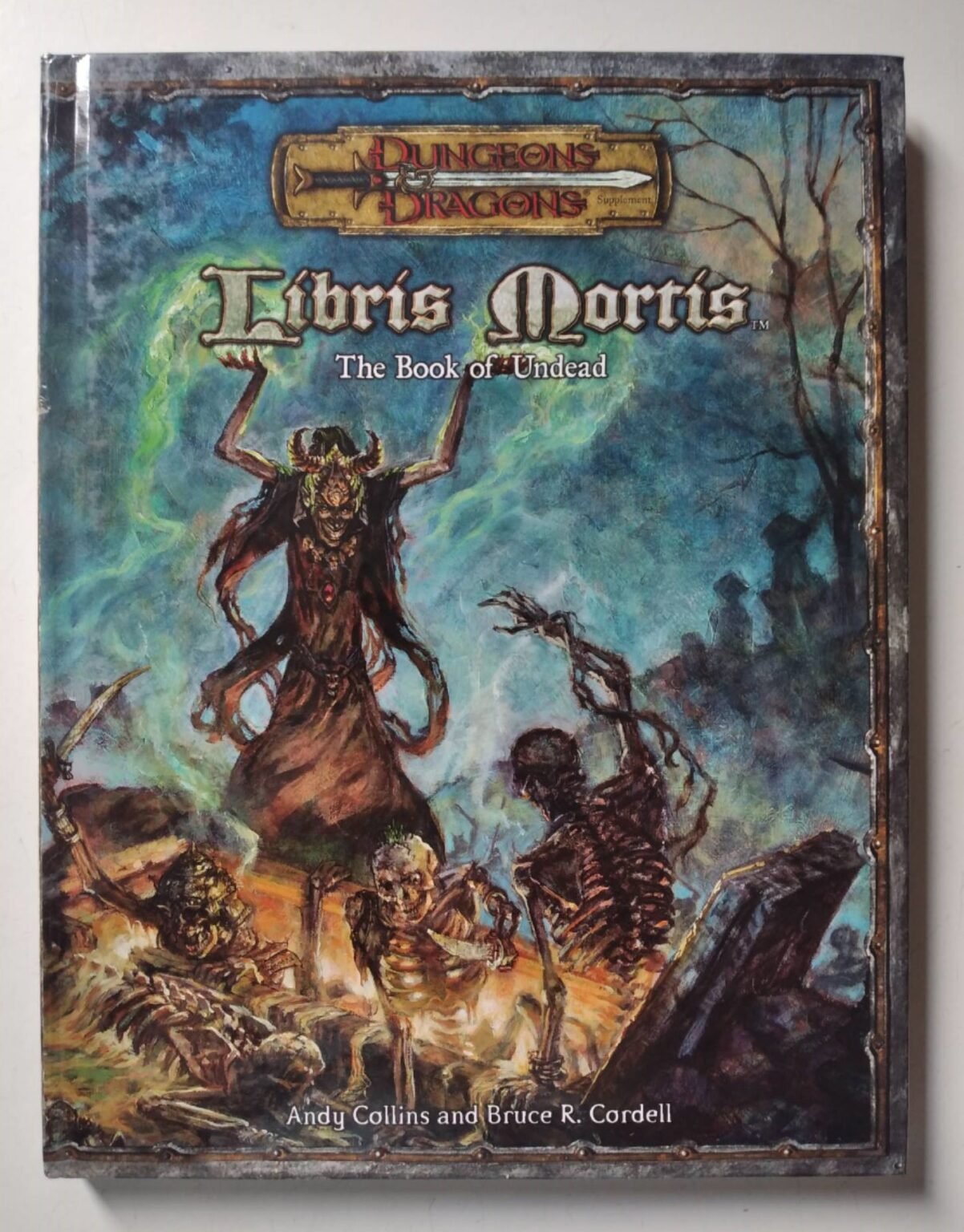 Libris Mortis - Dungeons & Dragons 3.5 - D&d/dnd/livro Rpg - Portal RPG ...