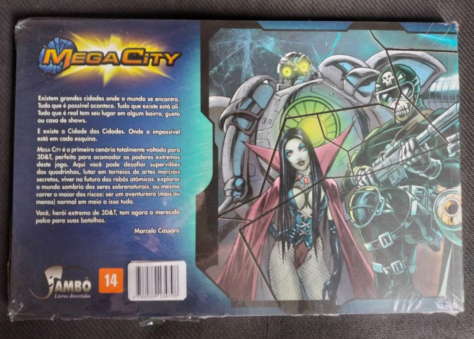 Mega City - 3D&T Alpha - Portal RPG e Jogos