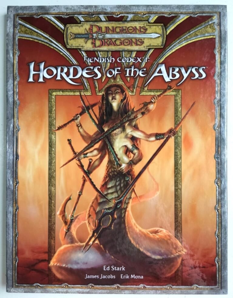 Fiendish Codex I: Hordes of the Abyss - Dungeons And Dragons - Portal ...