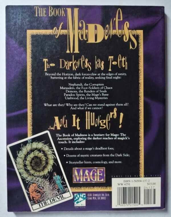 The Book of Madness - Mago A Ascensão - Portal RPG e Jogos