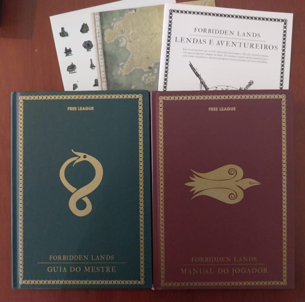 Forbidden Lands - Livros Básicos - Portal RPG e Jogos