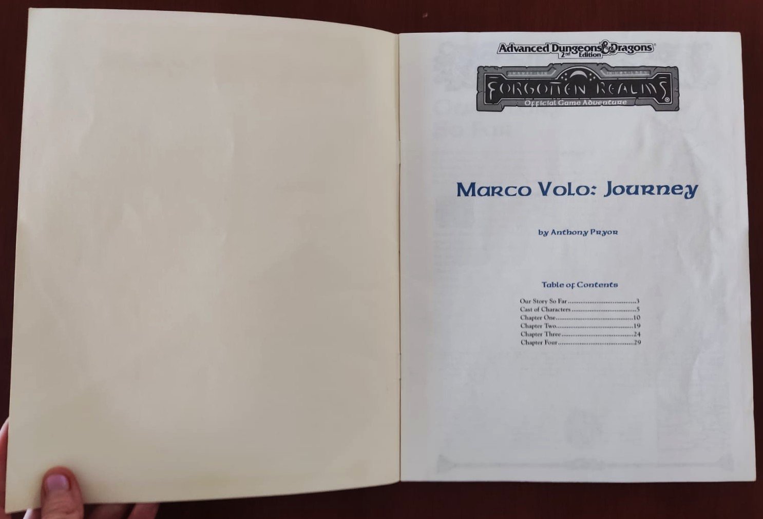 Forgotten Realms Marco Volo Journey - Advanced Dungeons And Dragons ...